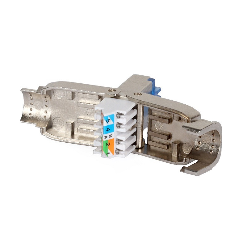 FICHA RJ45 8P CAT.6A (SEM FERRAMENTA)