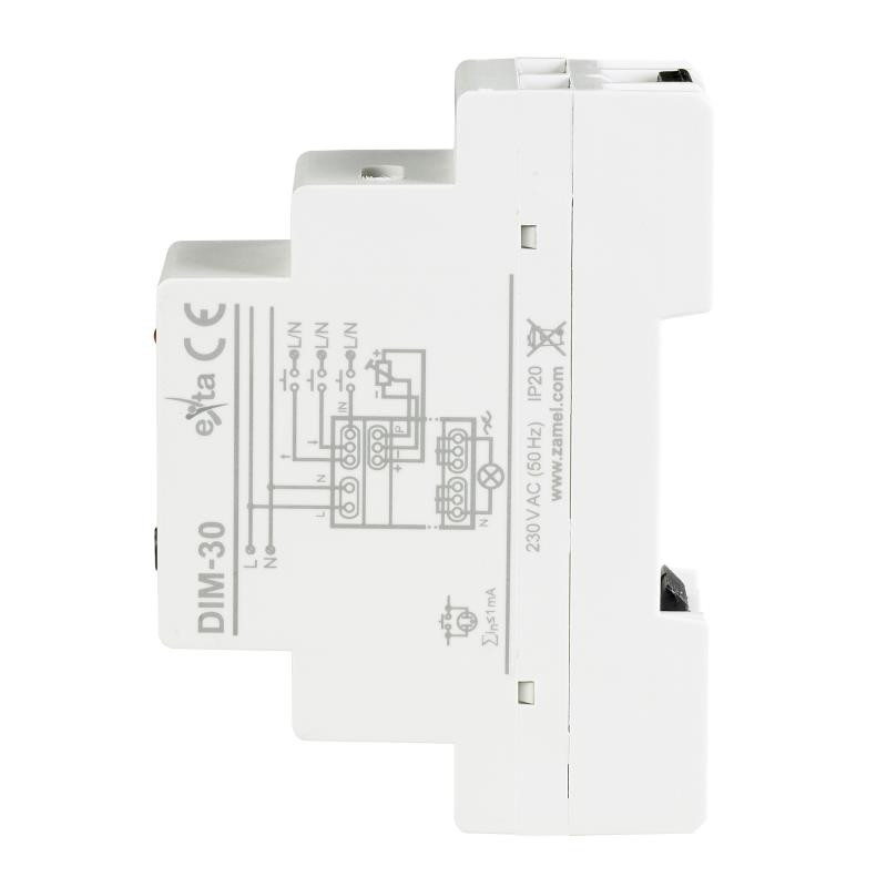 DIMMER LED 230VAC MODULAR